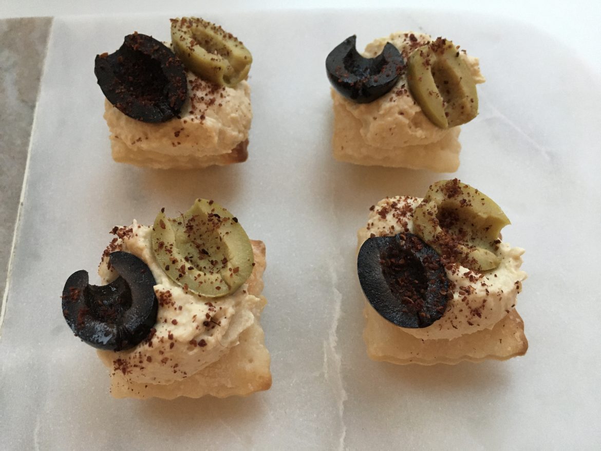 Delicious gluten free canapés - made using Jus-Rol gluten free puff ...