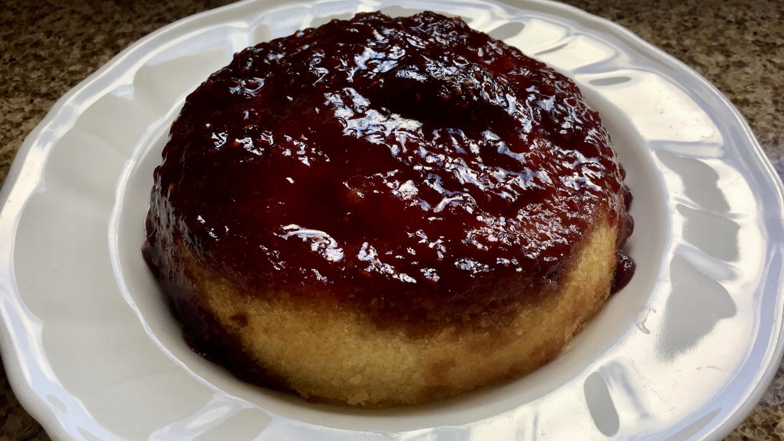 Gluten free steamed jam sponge pudding | Coeliac by Design