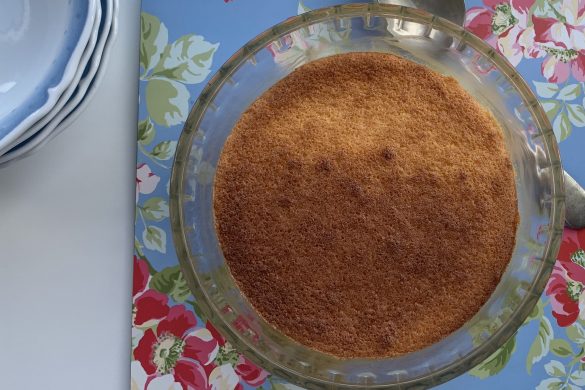 Gluten free steamed jam sponge pudding - Coeliac by Design